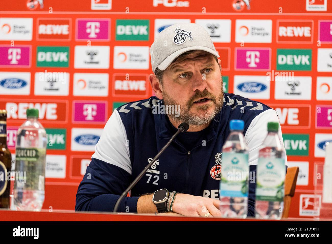 Steffen Baumgart (Trainer 1. FC K?ln) Pressekonferenz 1. FC K?ln ...