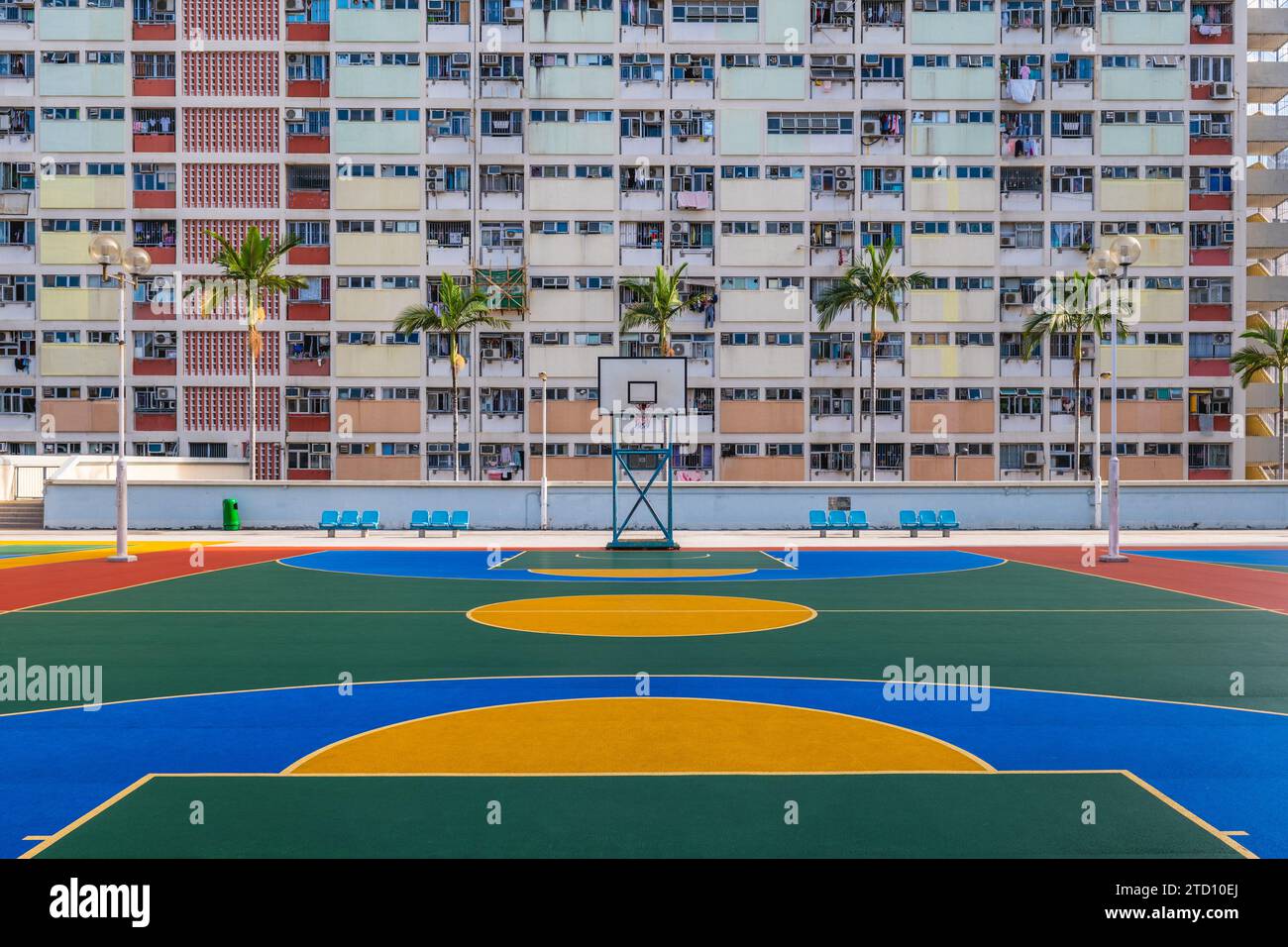 Choi Hung Estate, Rainbow Estate, located in Kowloon, Hong kong, China ...