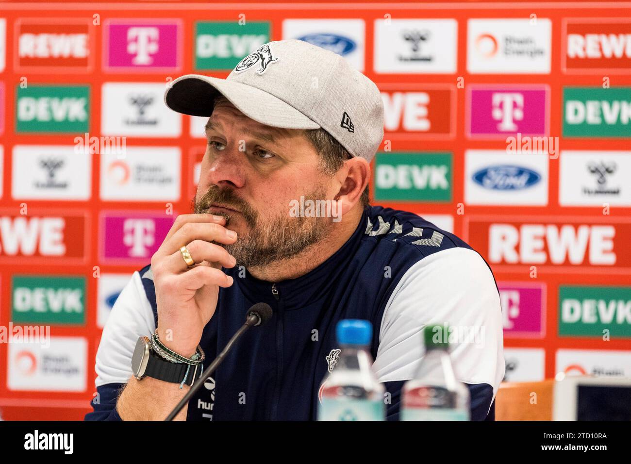 Steffen Baumgart (Trainer 1. FC K?ln) Pressekonferenz 1. FC K?ln ...