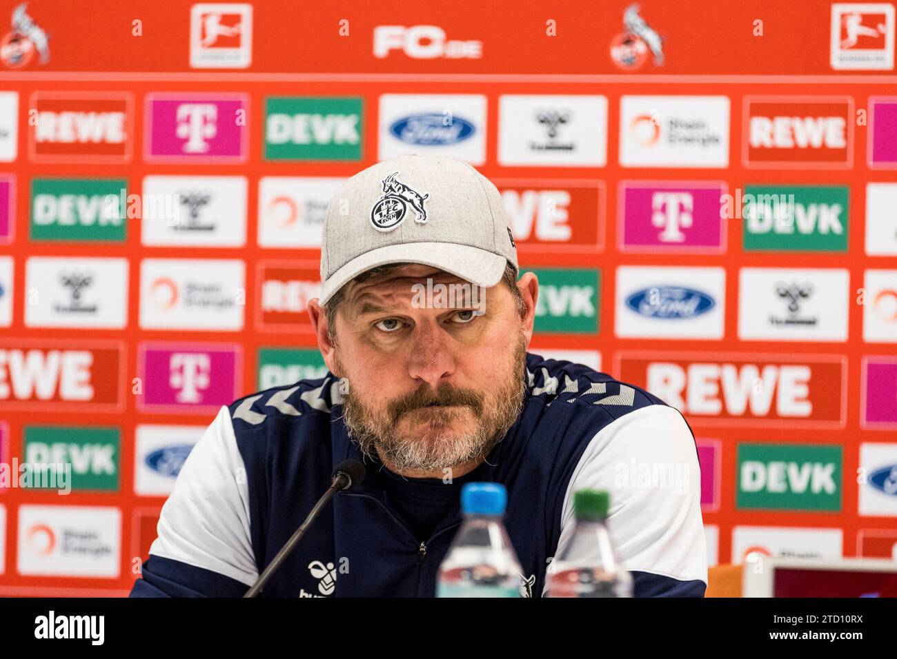 Steffen Baumgart (Trainer 1. FC K?ln) Pressekonferenz 1. FC K?ln ...
