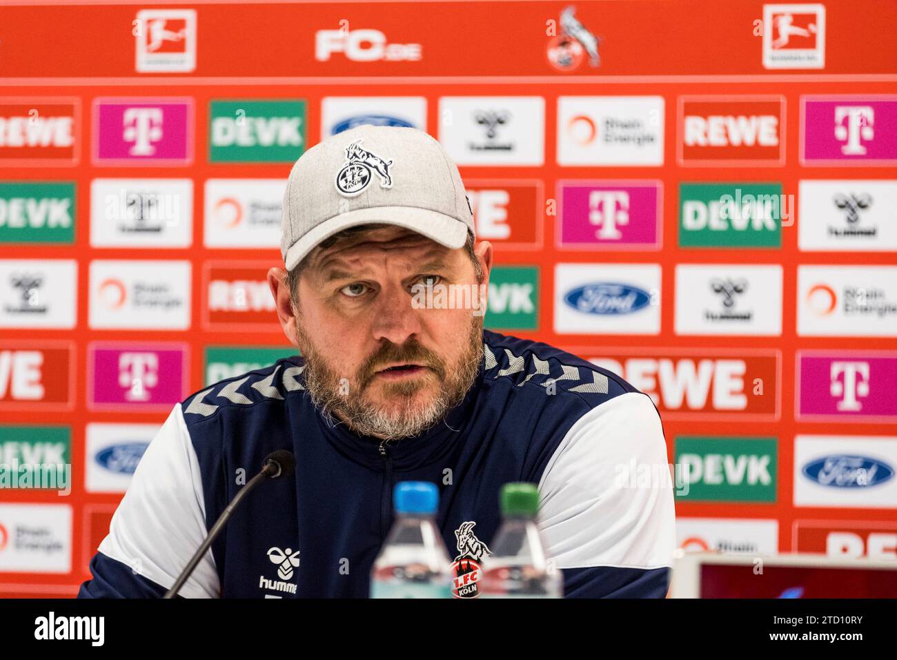 Steffen Baumgart (Trainer 1. FC K?ln) Pressekonferenz 1. FC K?ln ...