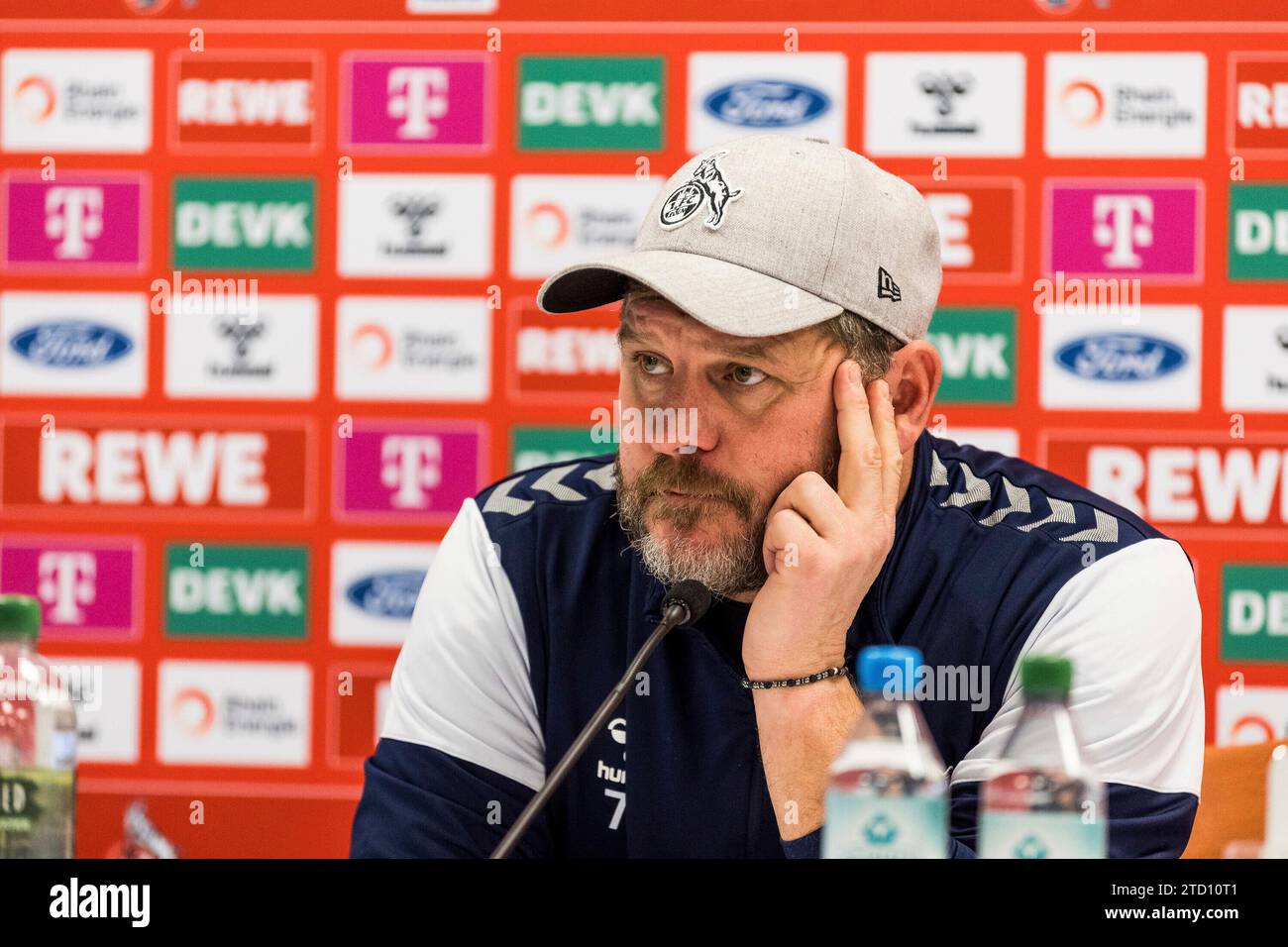 Steffen Baumgart (Trainer 1. FC K?ln) Pressekonferenz 1. FC K?ln ...