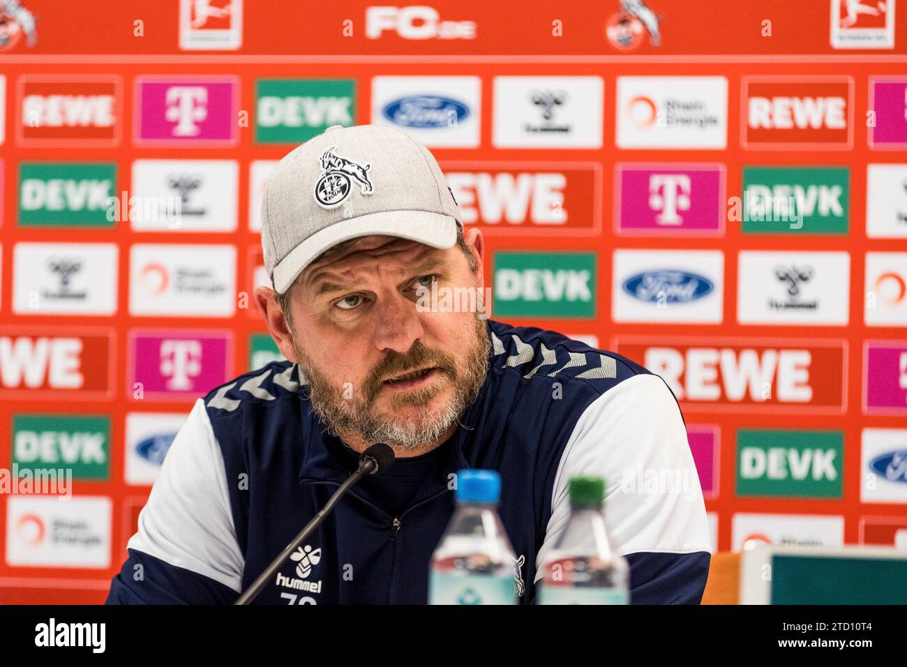 Steffen Baumgart (Trainer 1. FC K?ln) Pressekonferenz 1. FC K?ln ...