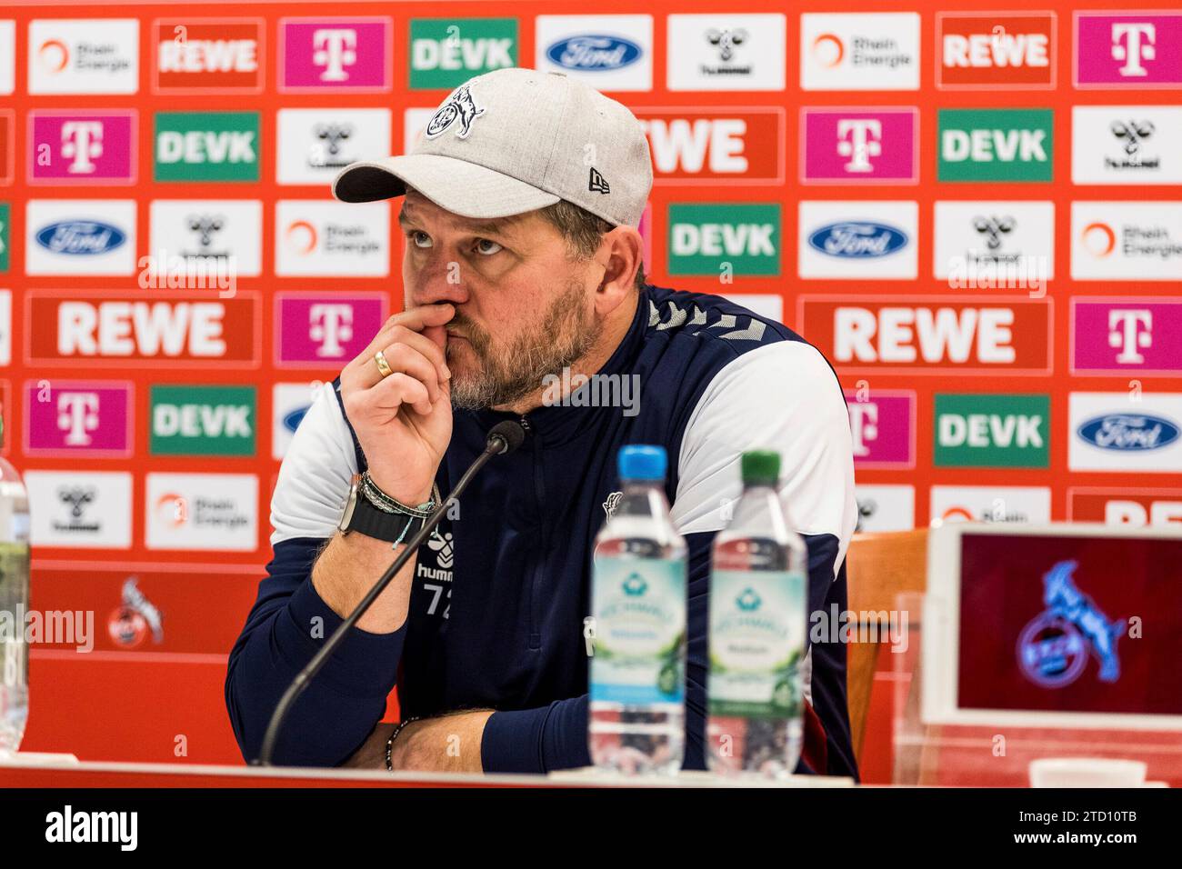 Steffen Baumgart (Trainer 1. FC K?ln) Pressekonferenz 1. FC K?ln ...