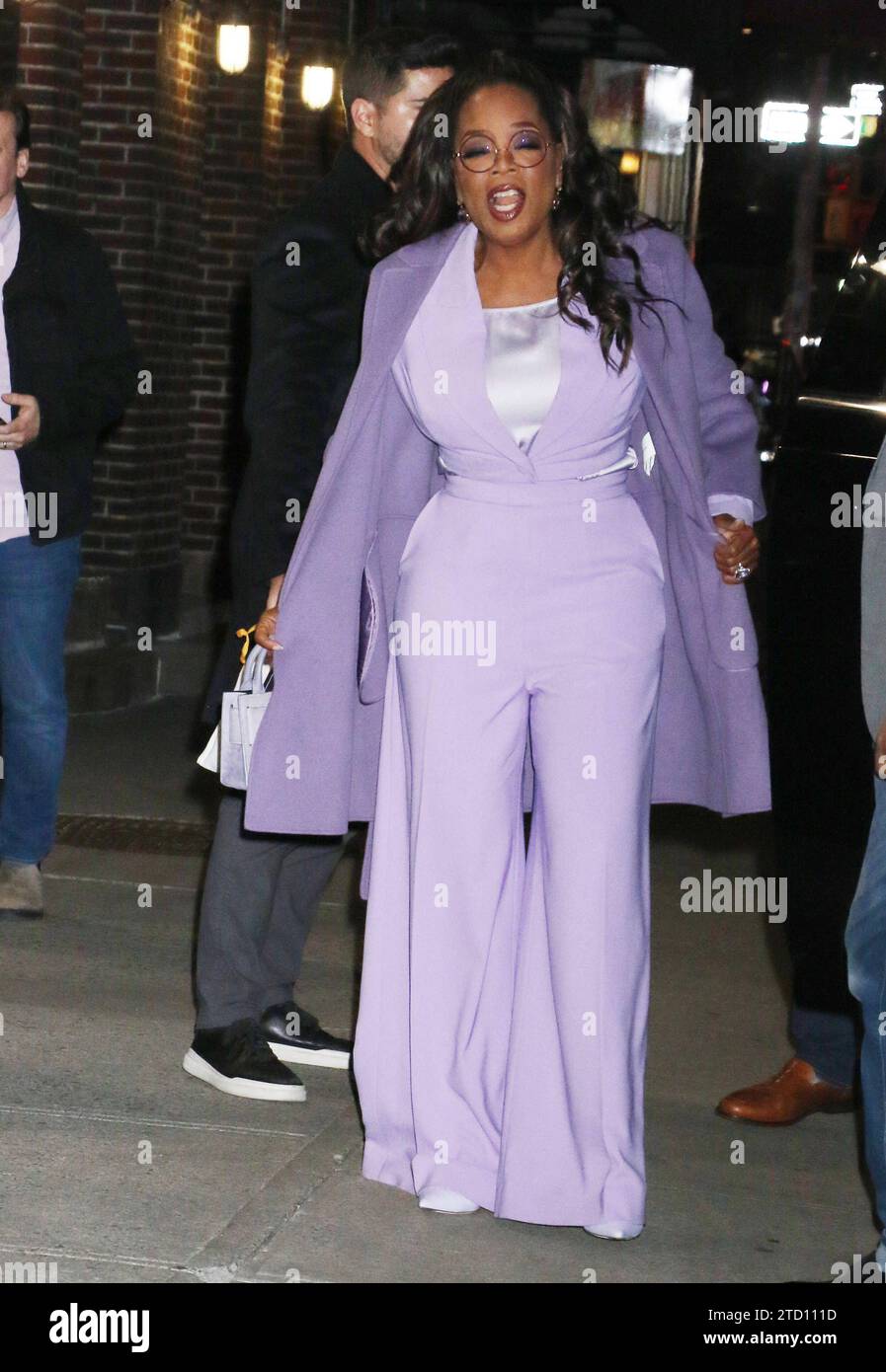 NEW YORK, NY- DECEMBER 14: Oprah Winfrey seen at The Late Show with ...