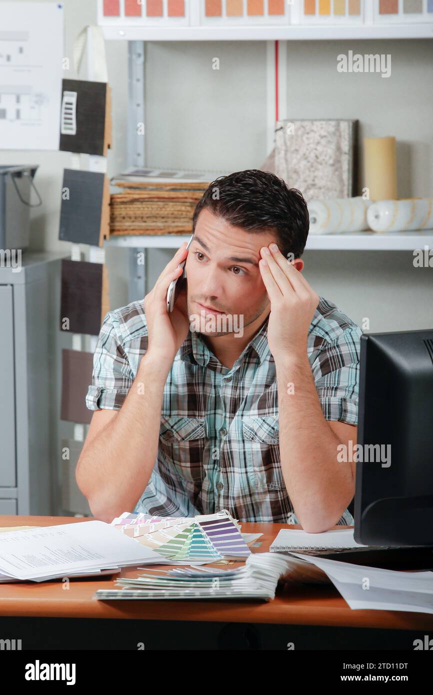 Stressed disbelief hi-res stock photography and images - Alamy