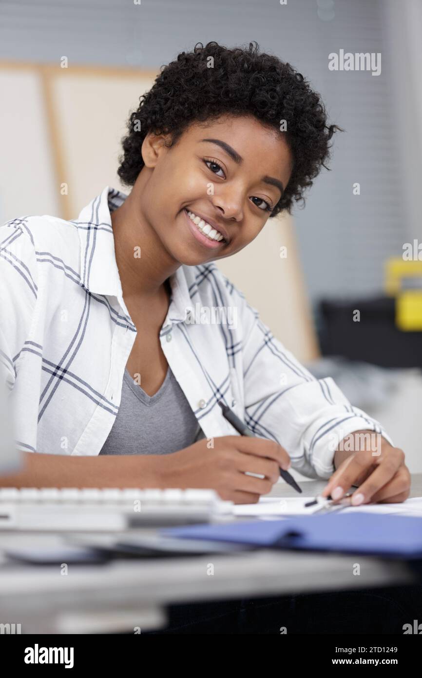 Mature student excited hi-res stock photography and images - Alamy