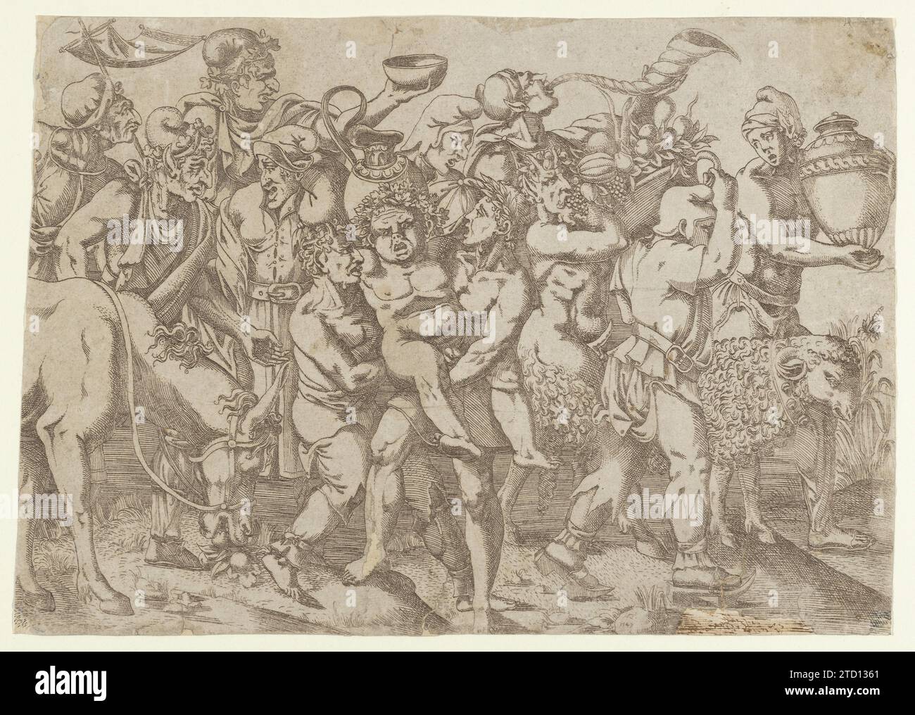 Silenus carried hi-res stock photography and images - Alamy