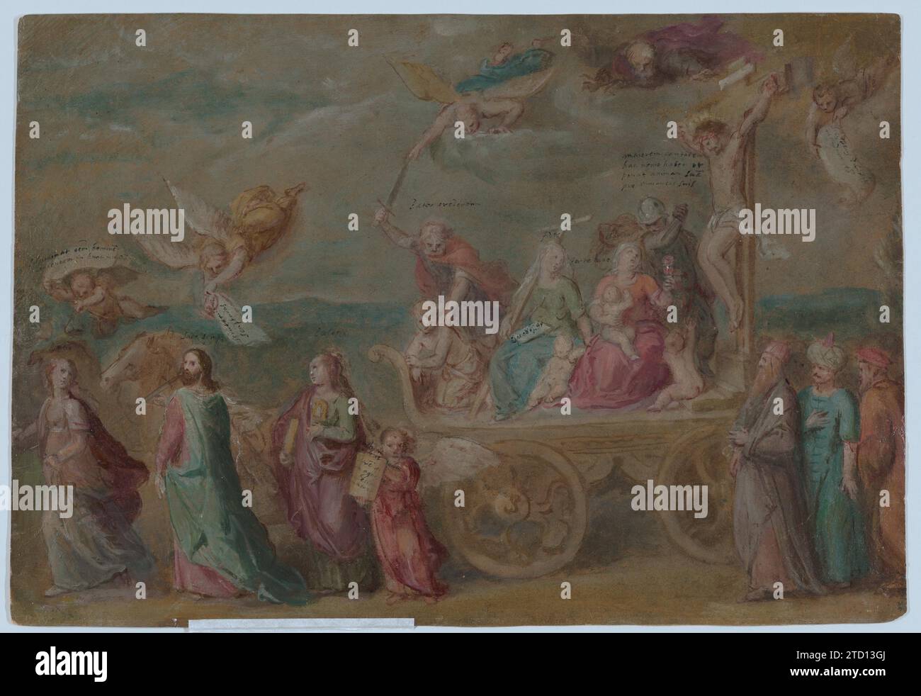 The Triumph of the Word of God, from "Triumph of the Catholic Church ...