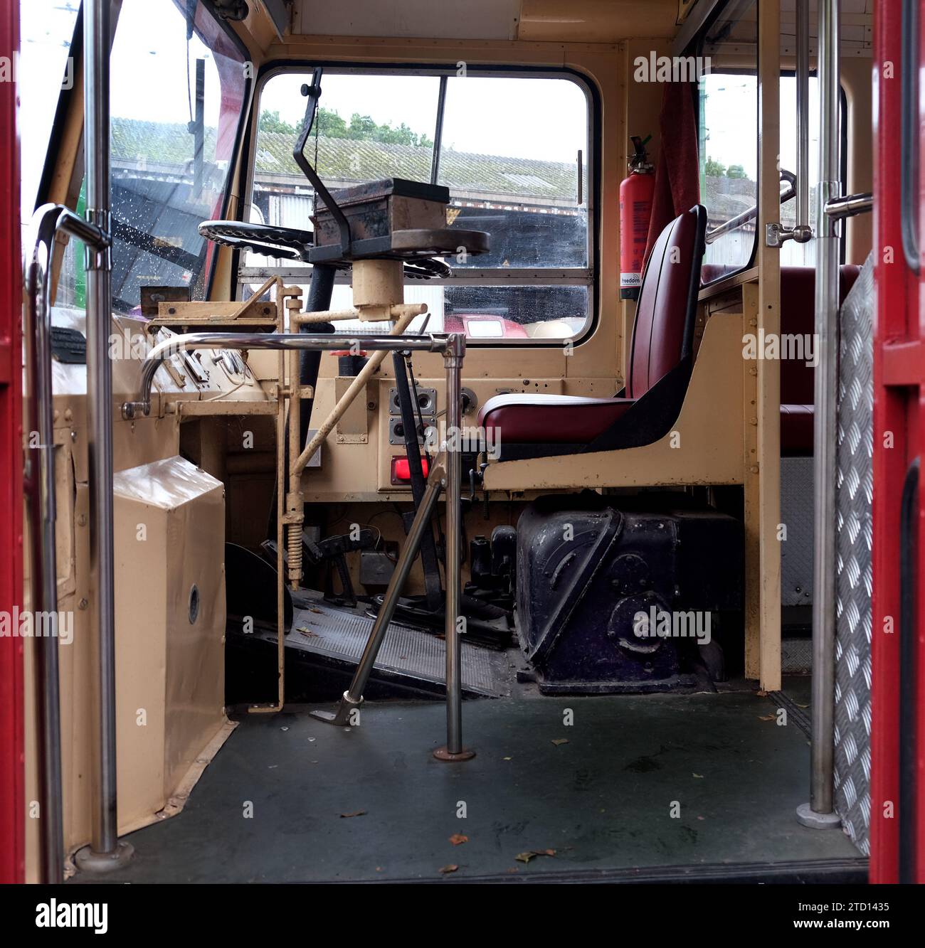 Santoft trolley bus museum, Santoft, Lincolnshire, UK. November 2023 ...