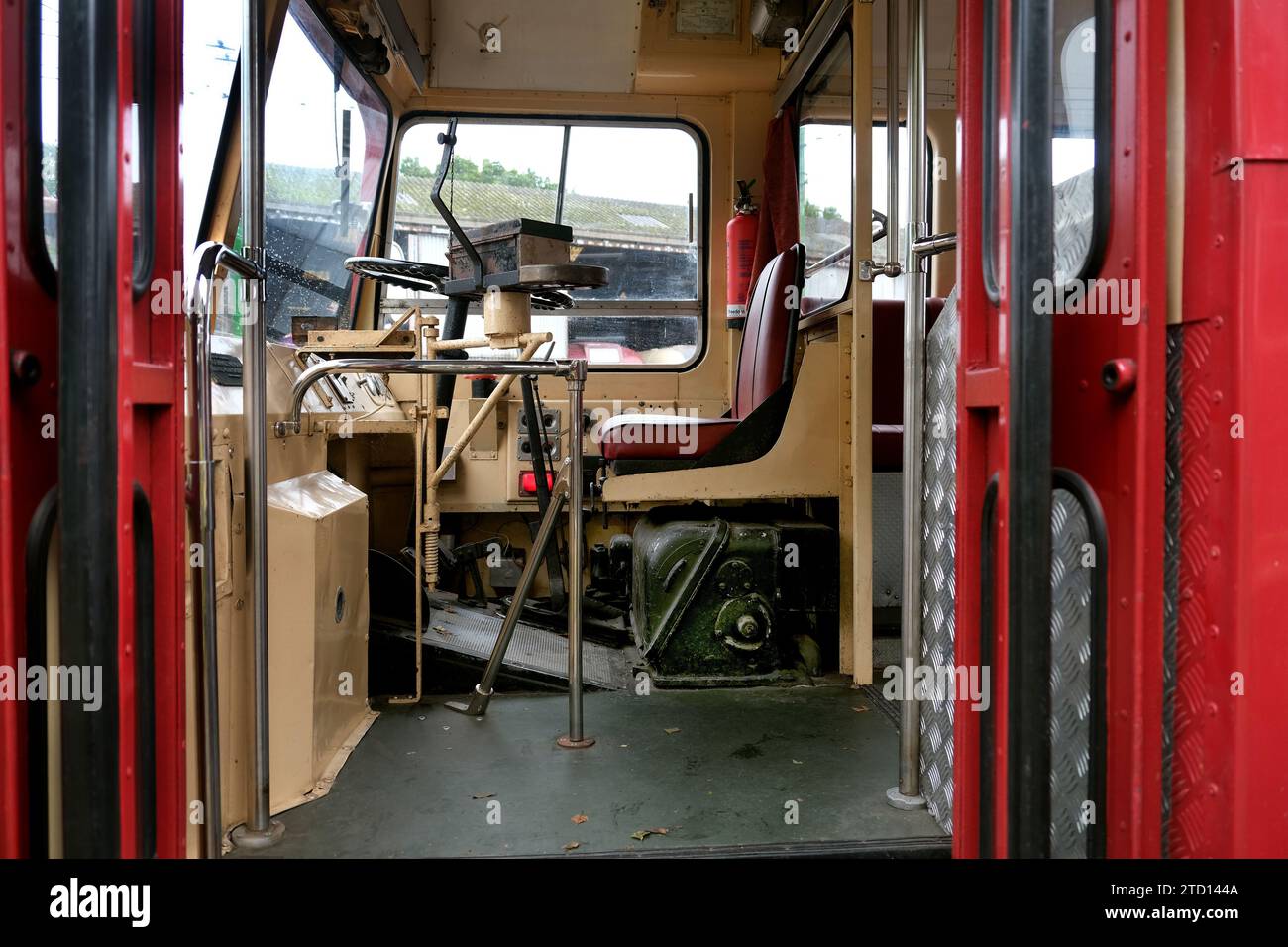 Santoft trolley bus museum, Santoft, Lincolnshire, UK. November 2023 ...