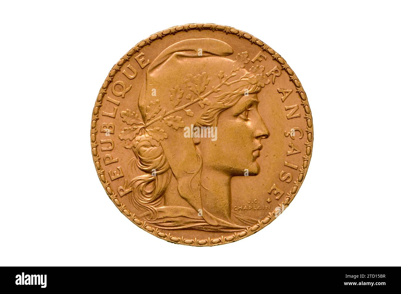 French gold coin hi-res stock photography and images - Alamy