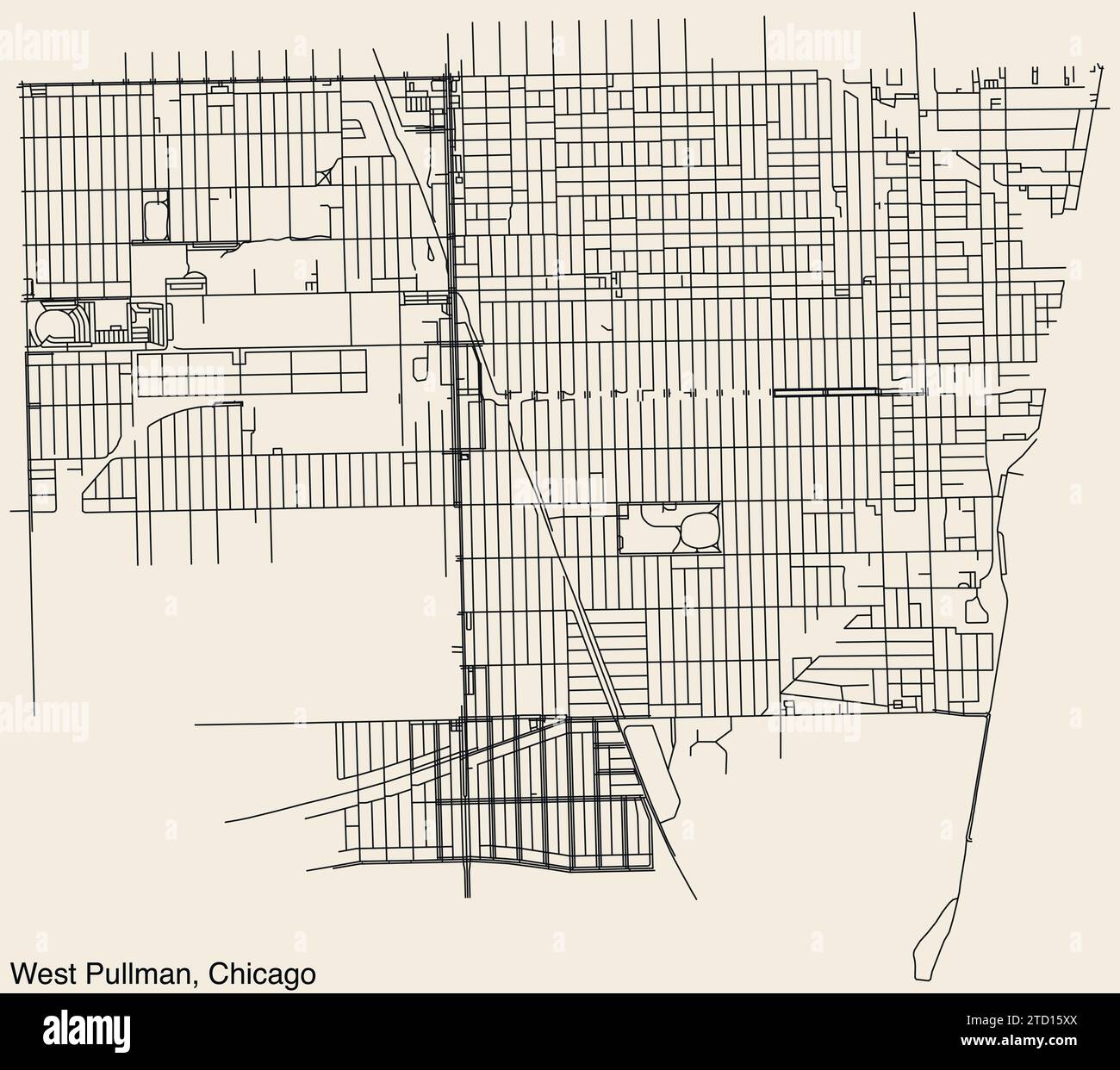 Pullman map hi-res stock photography and images - Alamy