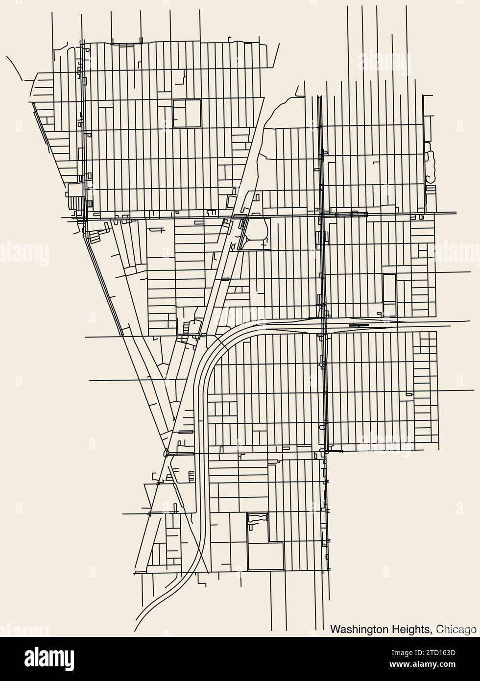 Washington heights Stock Vector Images - Alamy