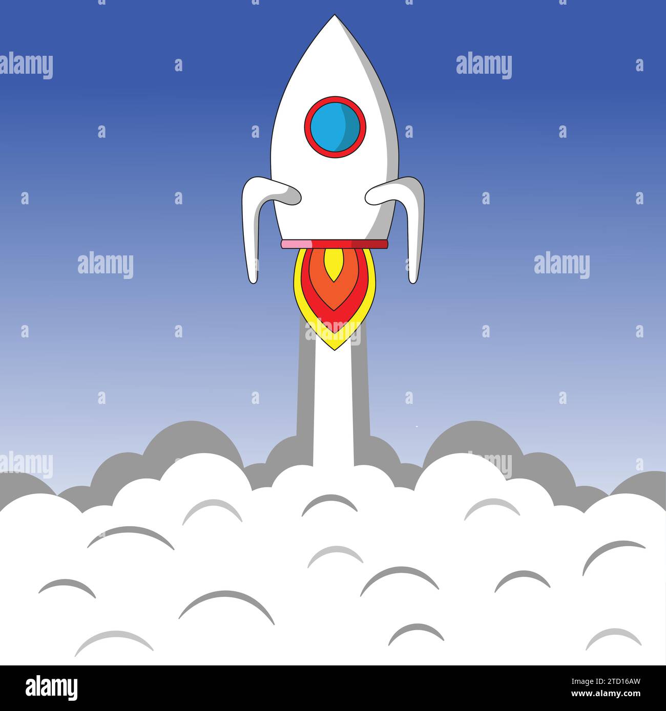 Rocket clipart hi-res stock photography and images - Alamy