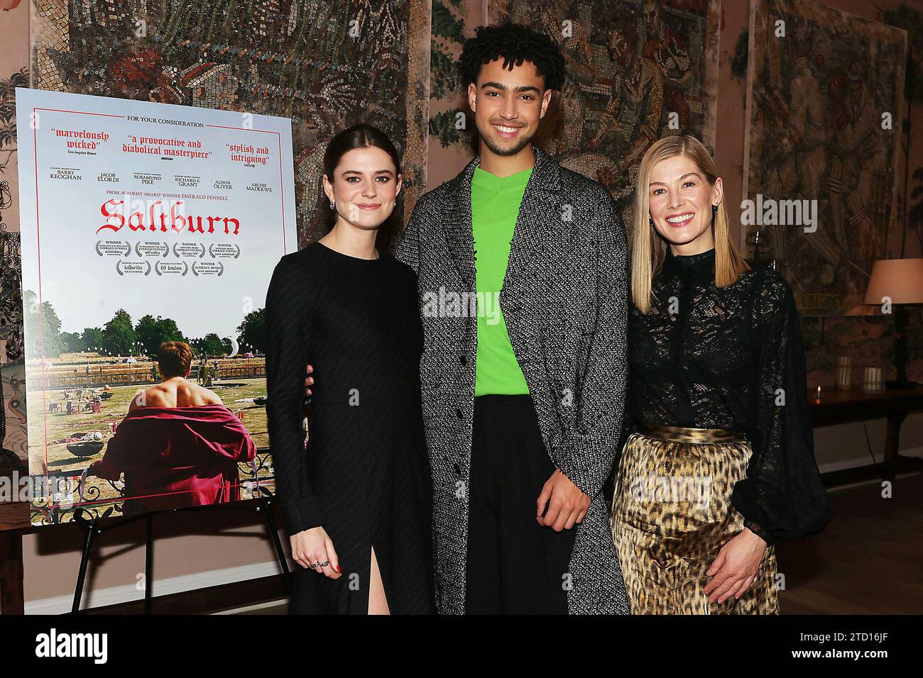 New York Screening Of ‘Saltburn’ at the Whitby Hotel. Featuring: Alison ...