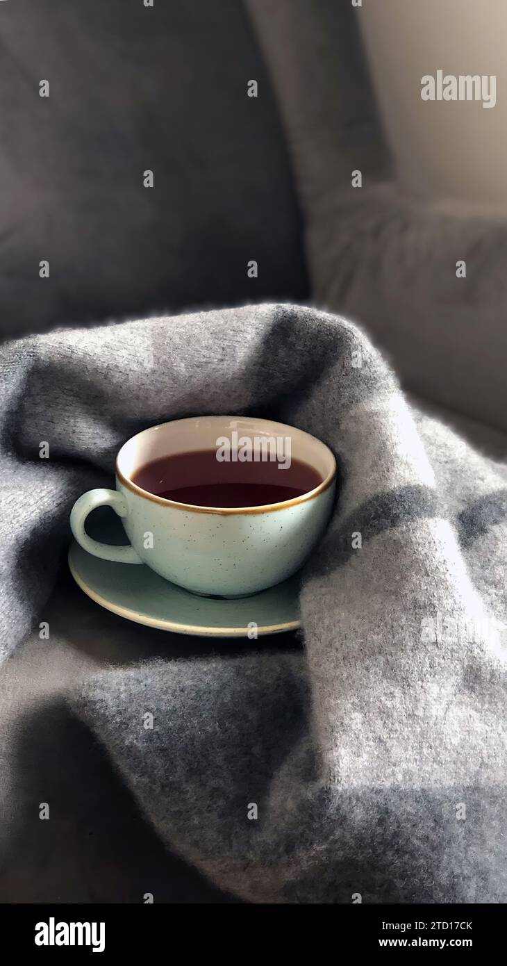 Cup of coffee background, coffee time photo Stock Photo - Alamy