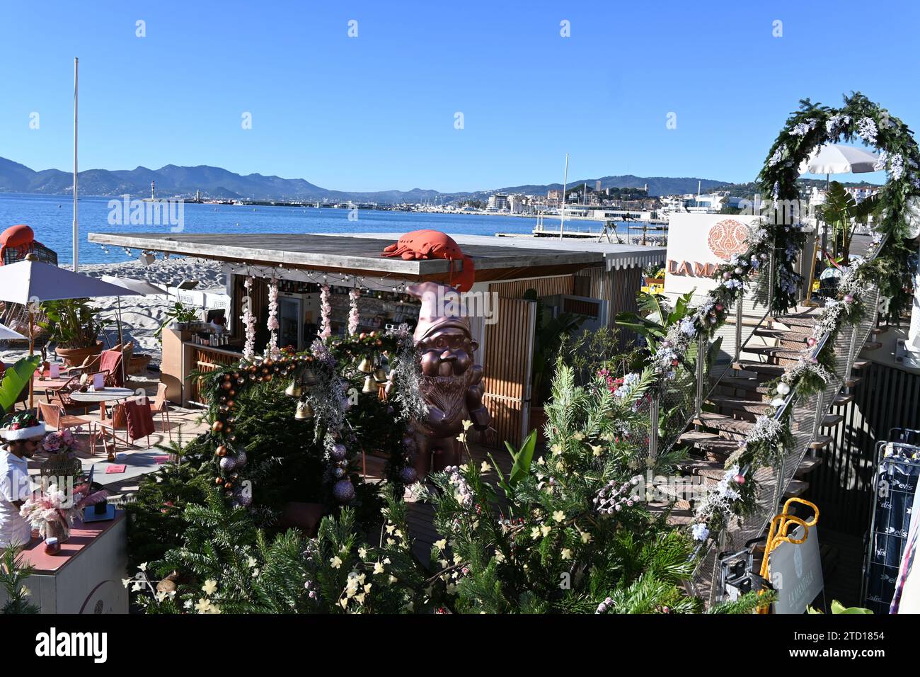 Cannes, France. 15th Dec 2023. Cannes French Riviera, Christmas ...