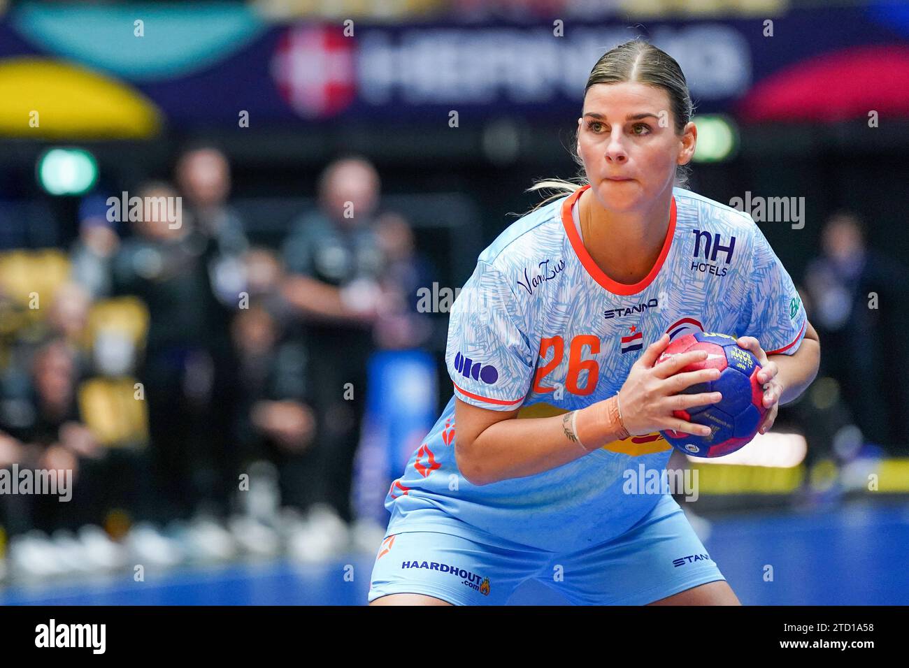 HERNING, DENMARK - DECEMBER 15: Angela Malestein of the Netherlands ...
