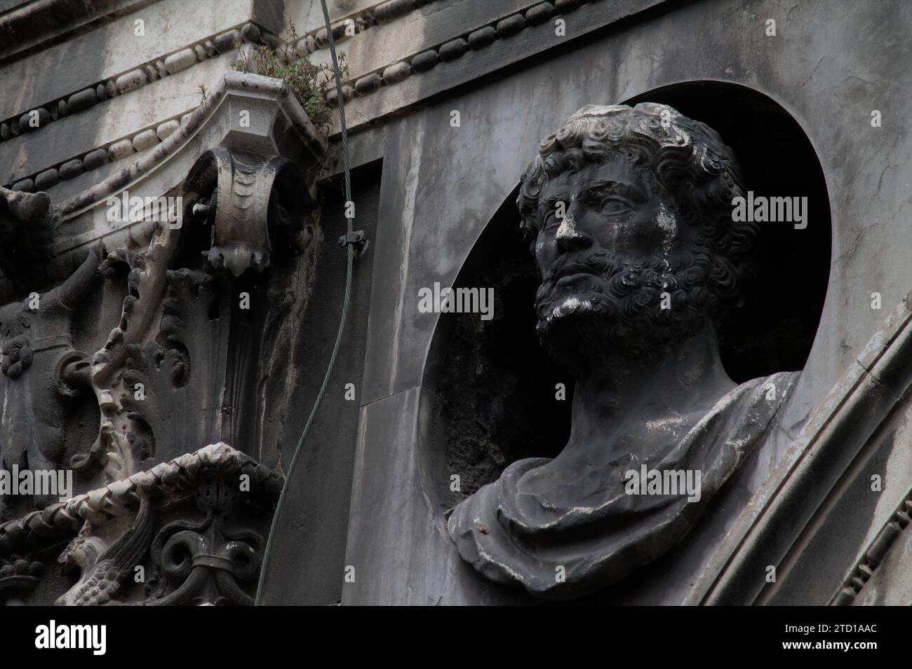 Ancient sculpture of a human in a historic temple Stock Photo - Alamy