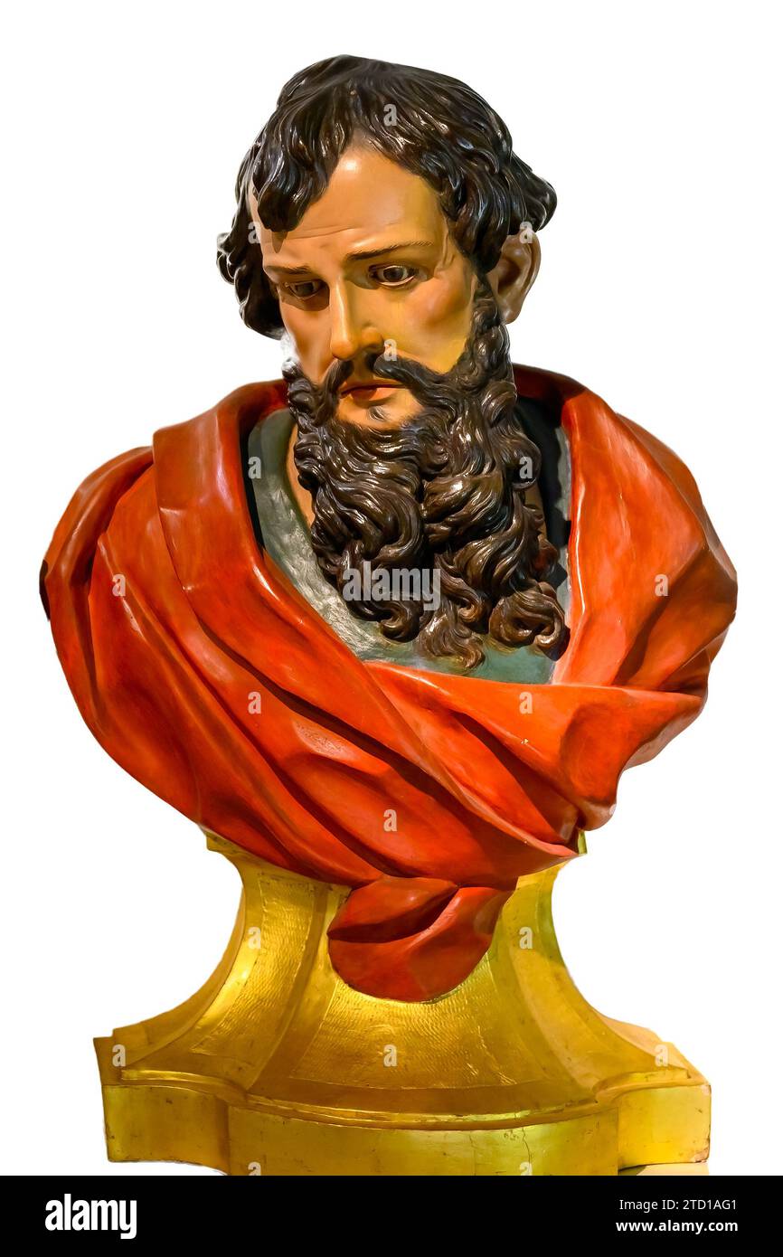 Sculpture of Saint Paul, Murcia, Spain Stock Photo - Alamy