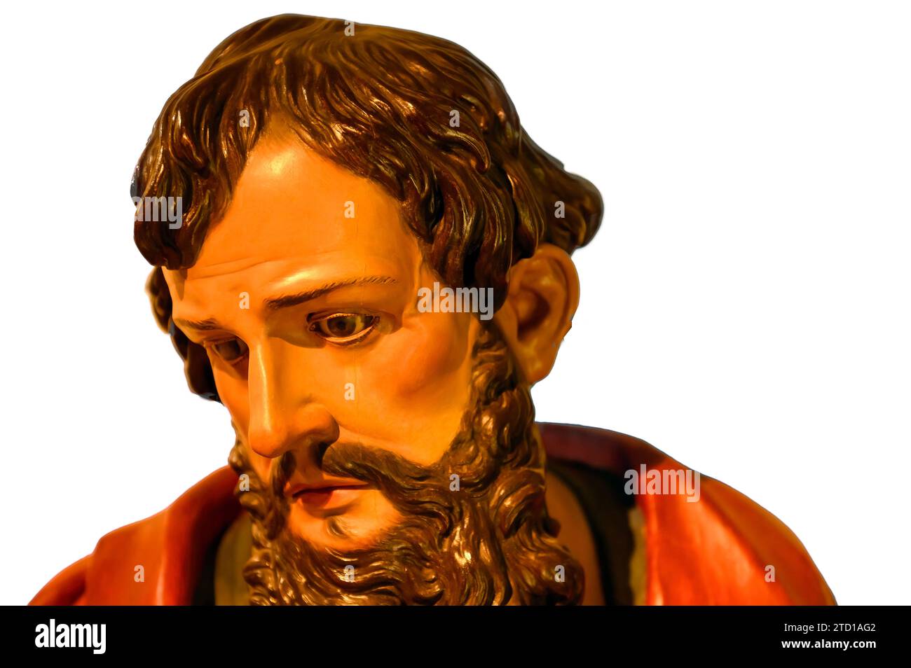 Sculpture of Saint Paul, Murcia, Spain Stock Photo - Alamy