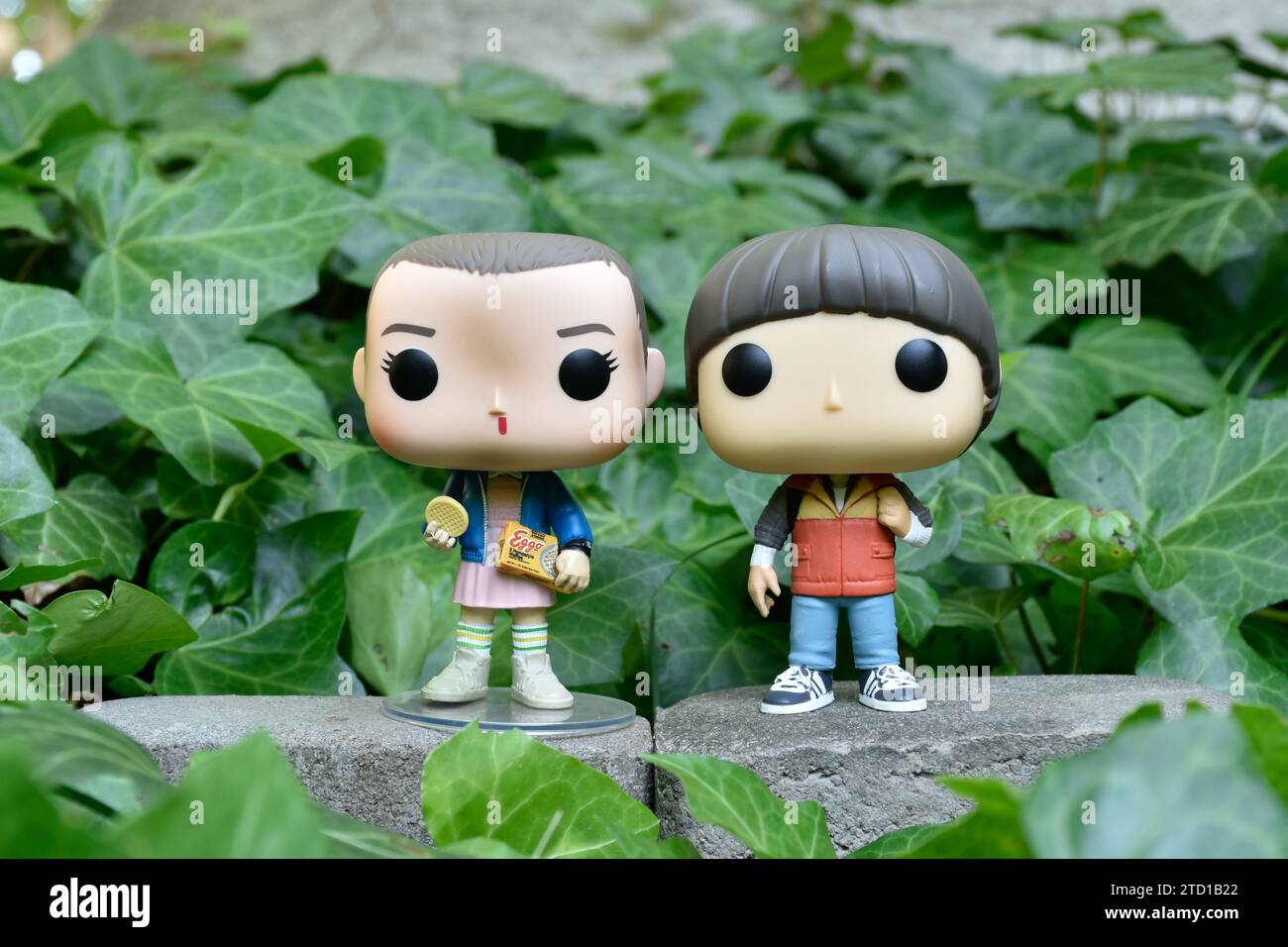 Stranger things tv series eleven hi-res stock photography and images ...