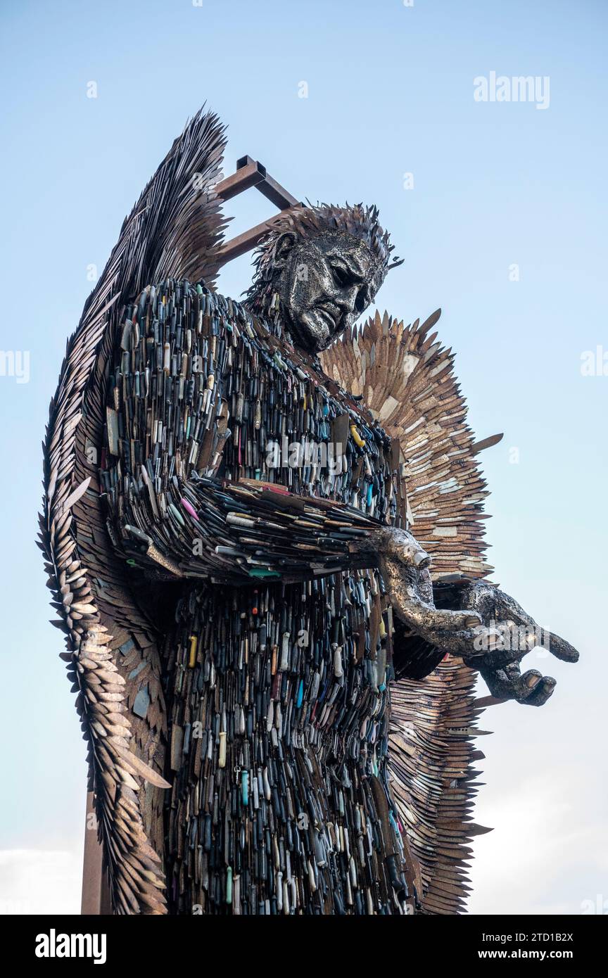The Knife Angel sculpture, Walsall, UK Stock Photo - Alamy