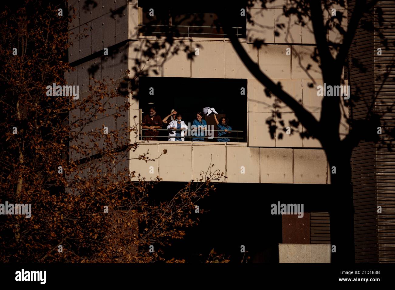 Hospital balcony hi-res stock photography and images - Alamy