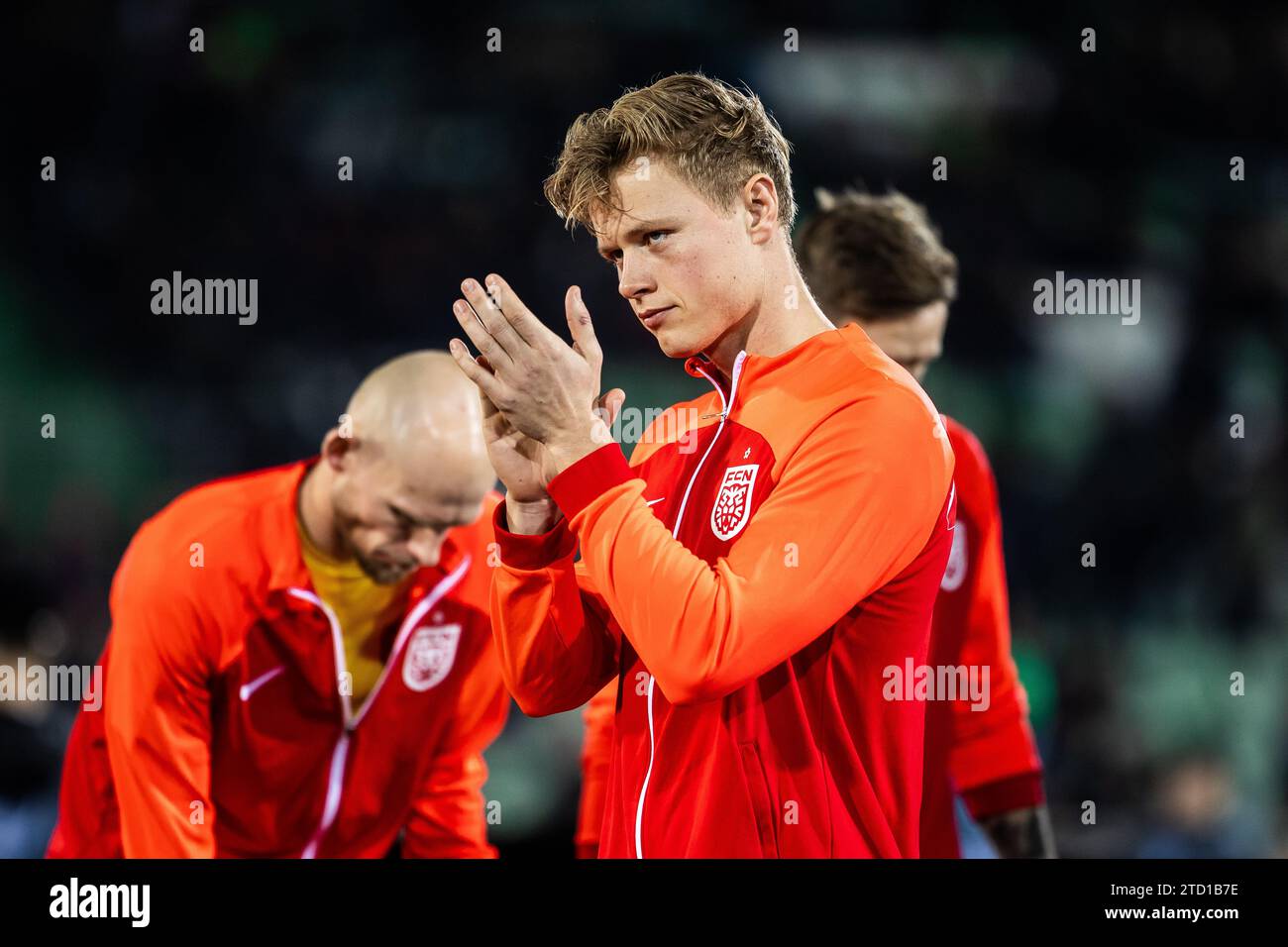 Razgrad, Bulgaria. 14th, December 2023. Jeppe Tverskov (6) of FC ...