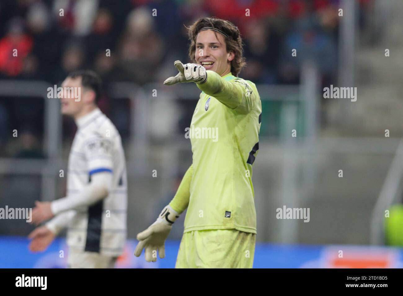 Marco Carnesecchi of Atalanta seen during the UEFA Europa League 2023/ ...