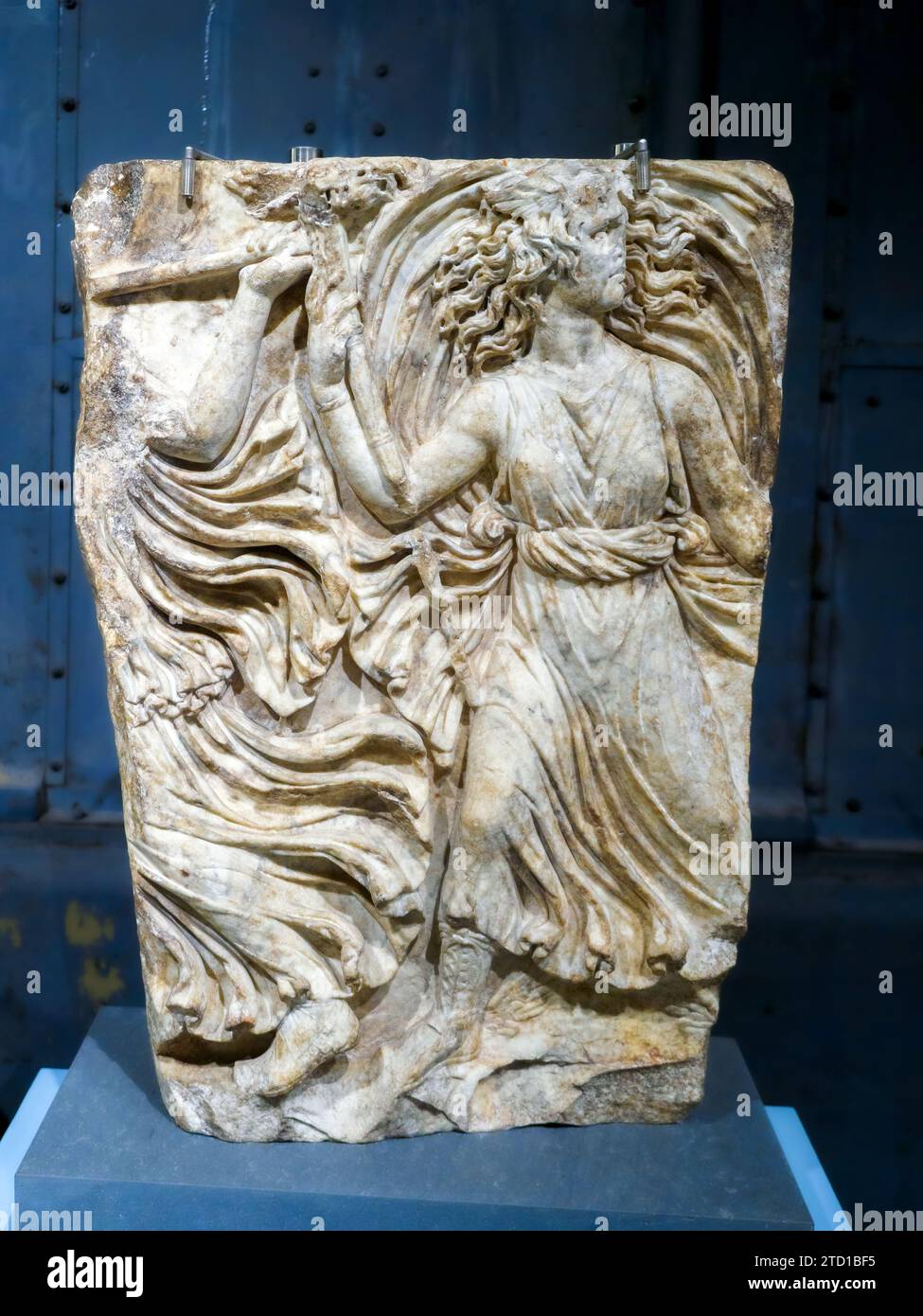 Frieze with Battle between Gods and Giants. Marble from Luni. This ...