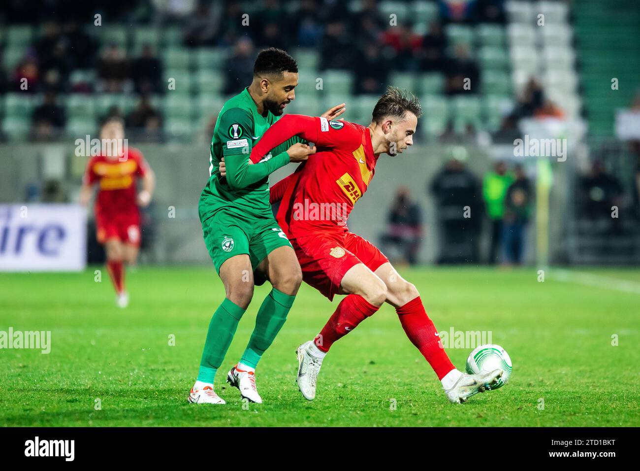 Razgrad, Bulgaria. 14th, December 2023. Marcus Ingvartsen (7) of FC ...
