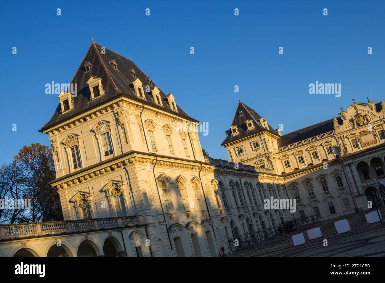 Valentino Castle in Turin, a UNESCO heritage site since 1997 Stock ...