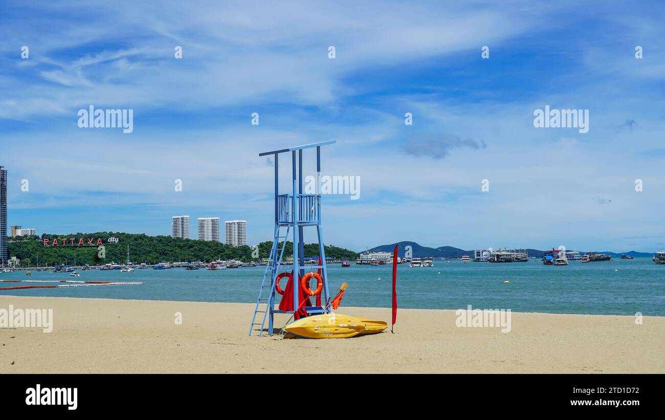 Beautiful landscape and cityscape of Pattaya city in Thailand. View ...
