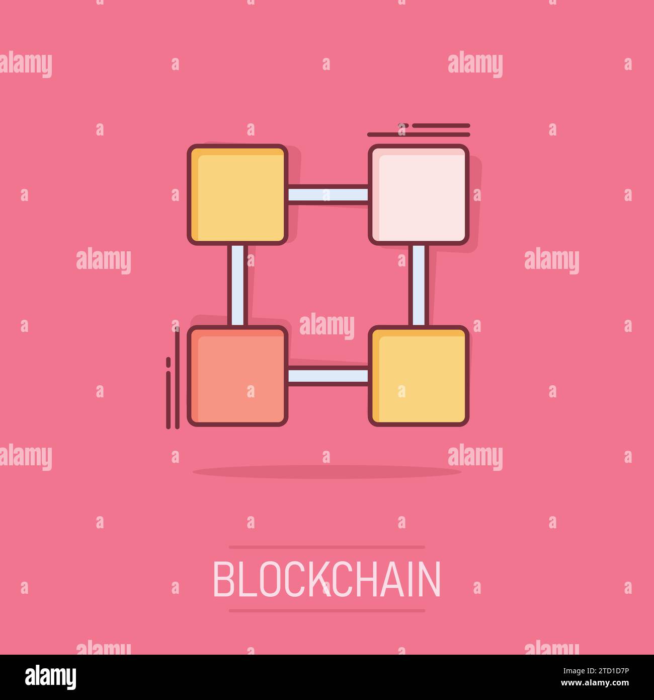 Database icon in cartoon style Stock Vector Images - Alamy
