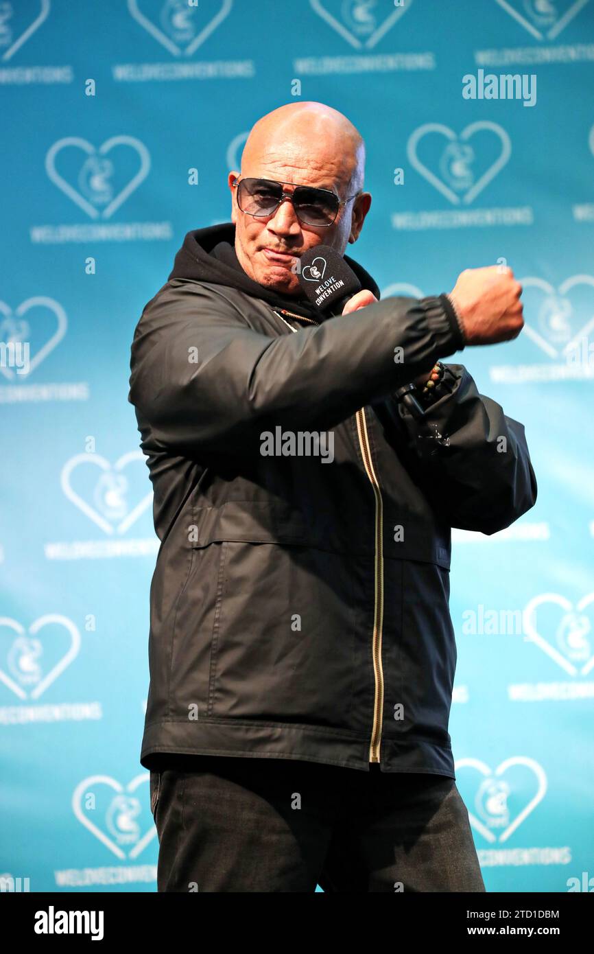 Temuera Morrison attends German Film & Comic Con, Westfalenhalle ...