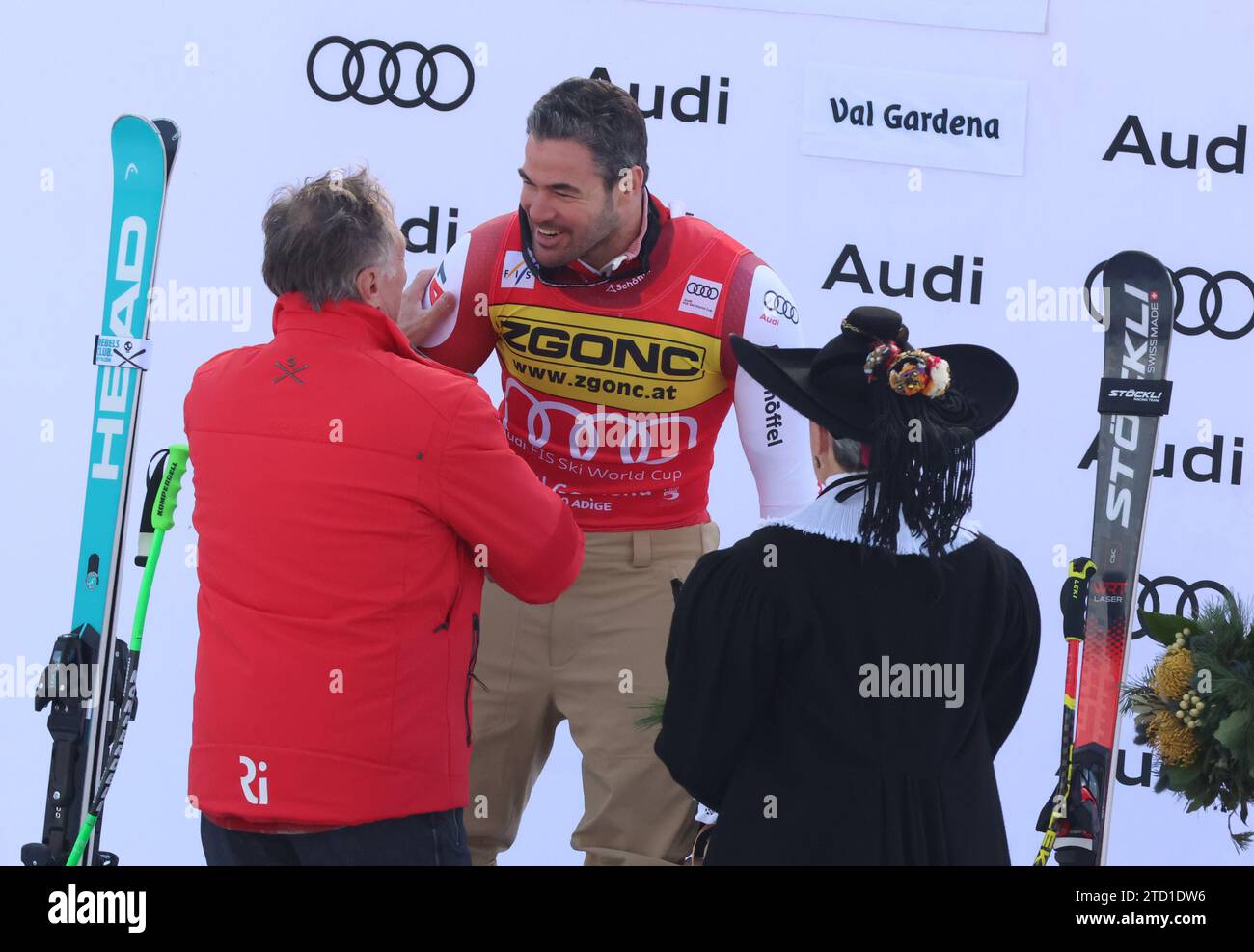 Santa Cristina - Skiing, Val Gardena, Men's Super G, Austria's Vincent ...