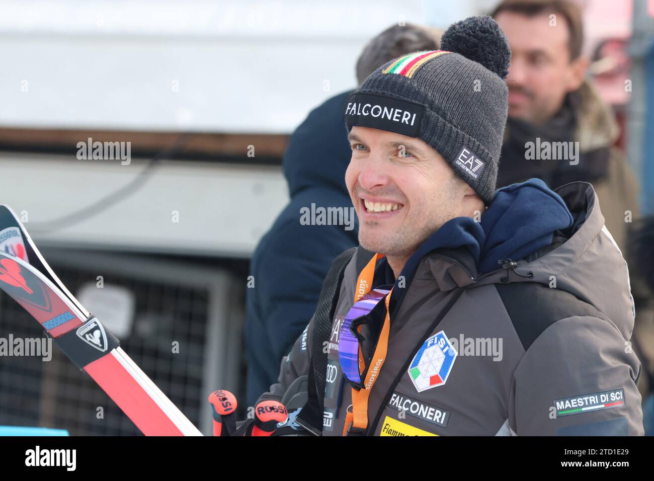 Santa Cristina - Ski, Val Gardena, Men's Super G, Italy's Christof ...