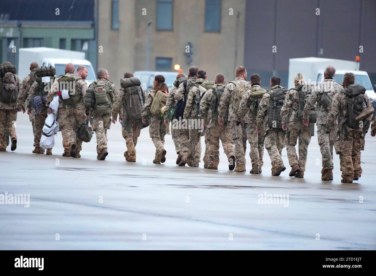 Ankunft und Rueckkehr der Bundeswehr Soldatinnen und Soldaten aus Mali ...