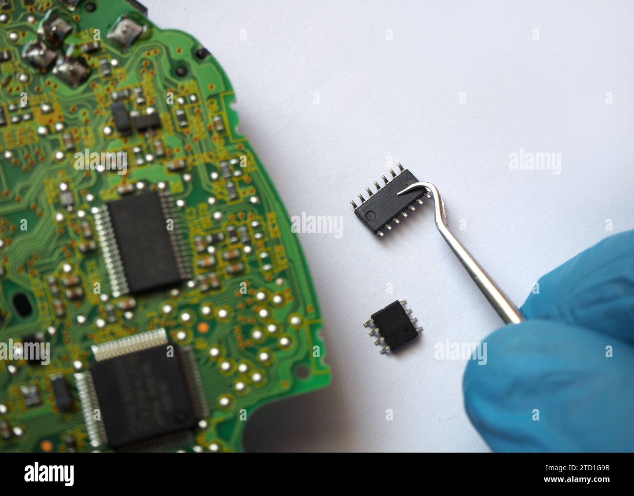 Supply of electronic component spare parts in the semiconductor ...