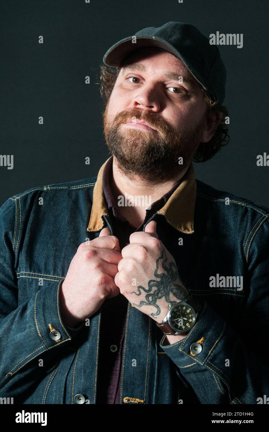 Scottish singer, songwriter, guitarist and artist Scott Hutchinson ...