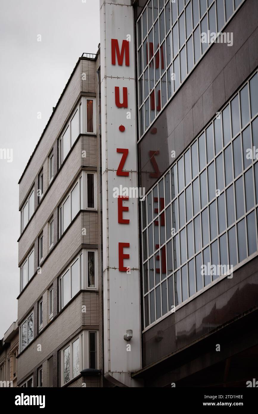 Illustration picture shows the Mu.ZEE museum during a royal visit to ...