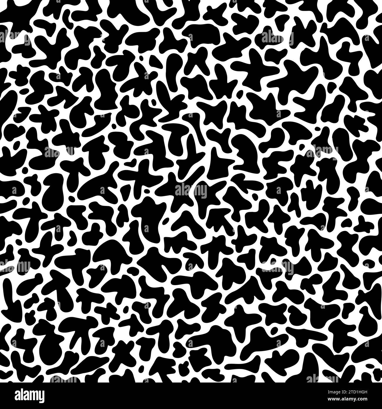 Pattern of abstract shapes in the style of animal motifs, simple shapes ...