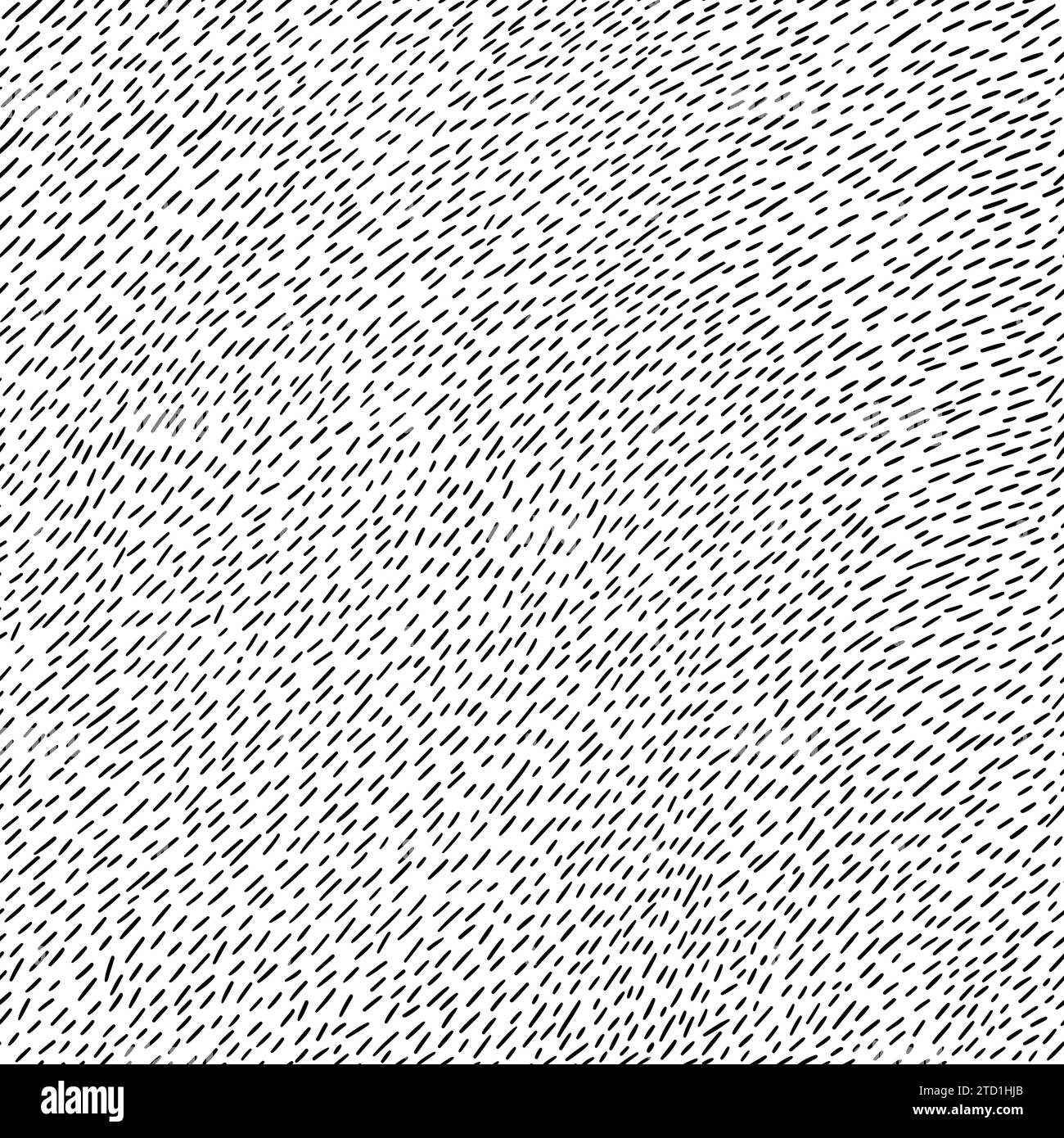 Black dashes abstract seamless pattern. Hand drawn small marks ...