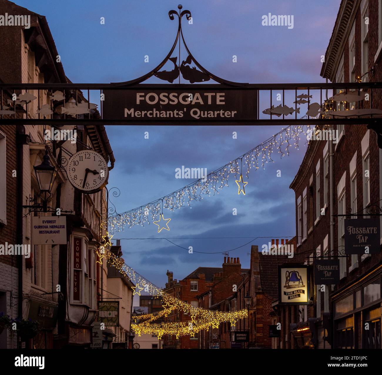 Fossgate merchants quarter hi-res stock photography and images - Alamy