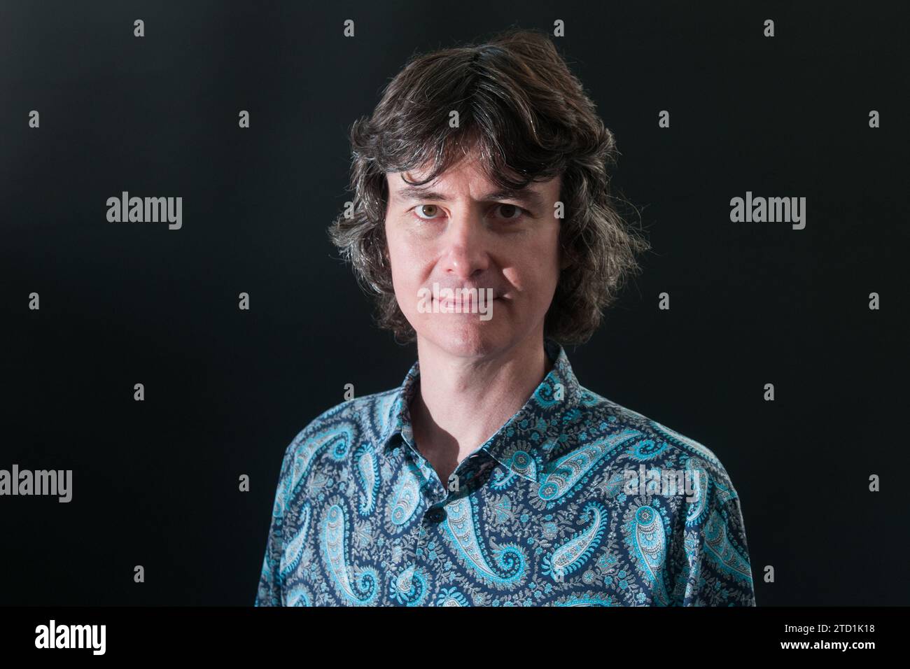 Finnish writer Antti Tuomainen attends a photocall during the Edinburgh ...
