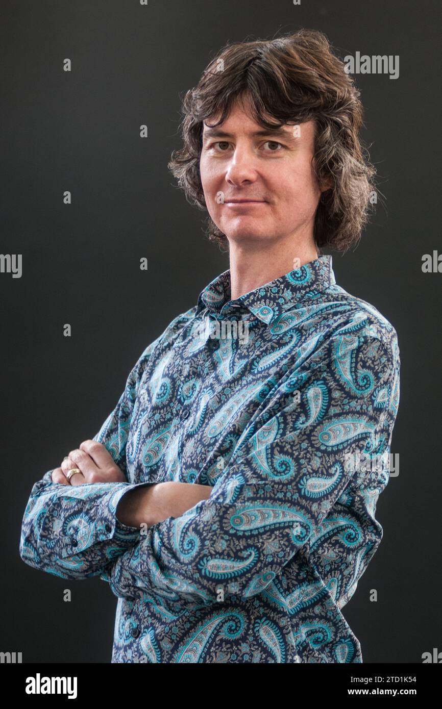 Finnish writer Antti Tuomainen attends a photocall during the Edinburgh ...