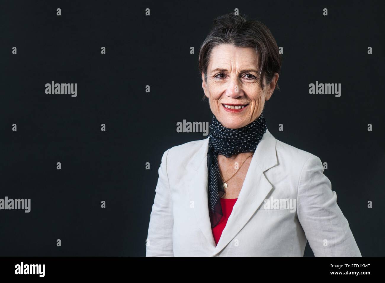 English stage and screen actress Harriet Walter attends a photocall during the Edinburgh ...