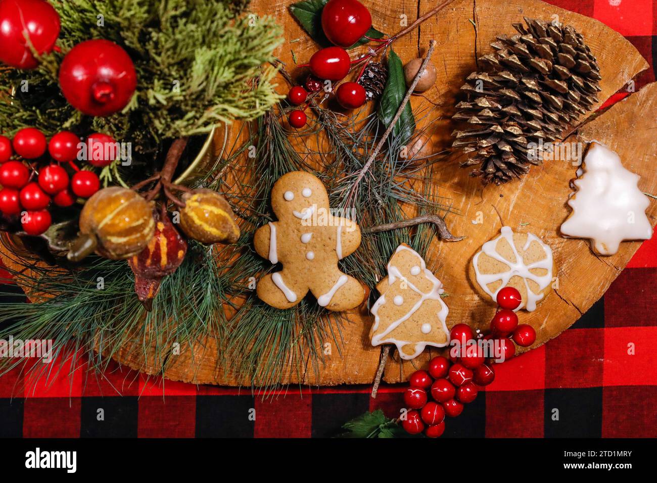 December 14, 2023, Tlaxcala, Mexico: Gingerbread cookies baked and ...